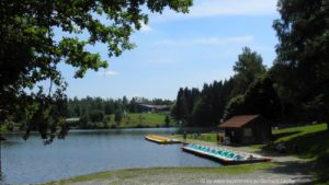 Ausflugsziele Eging am See Wandern Eginger See Bayern Angeln