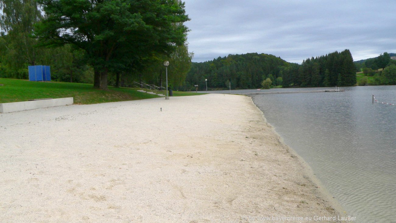 Ausflugsziele Eging am See Wandern Eginger See Bayern Angeln