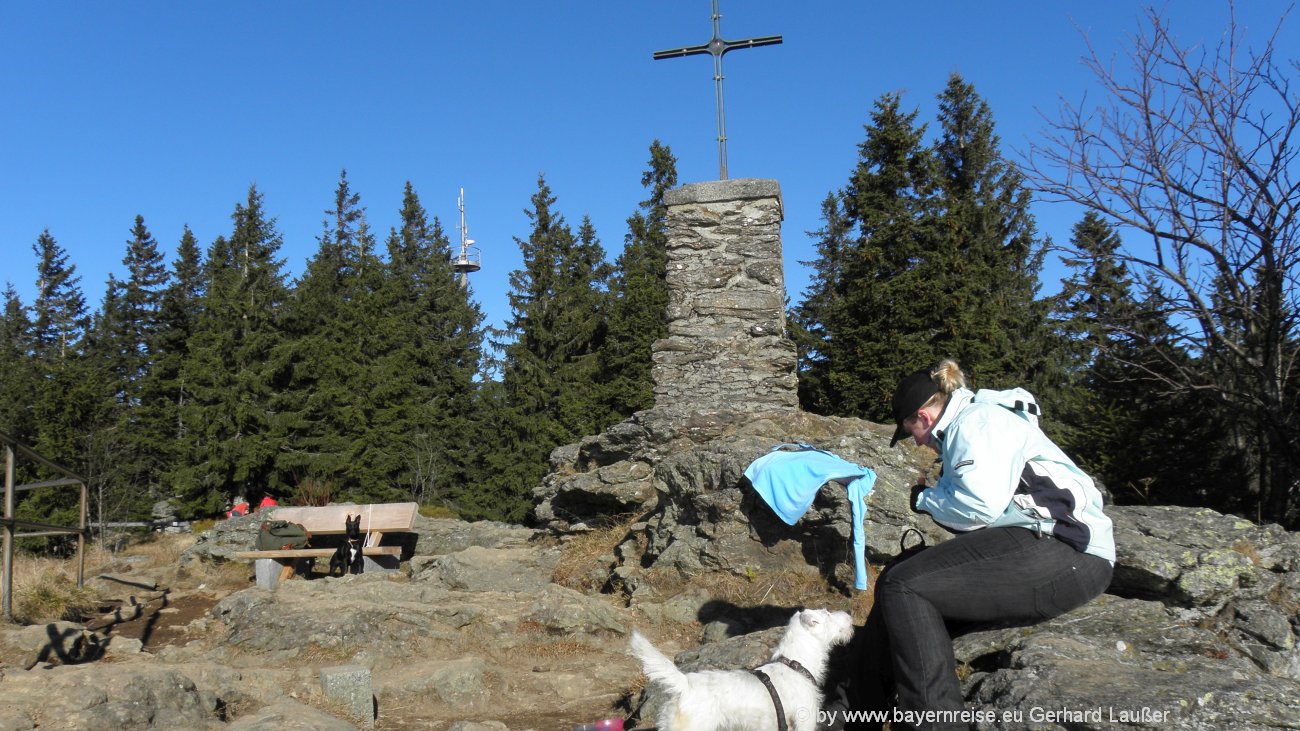 Grosser Falkenstein wandern im Nationalpark Bayerischer Wald