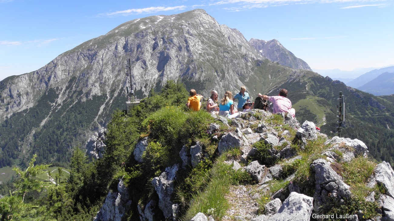 Wanderwege am Jenner Skigebiet Jennerbahn Berchtesgaden Wandern