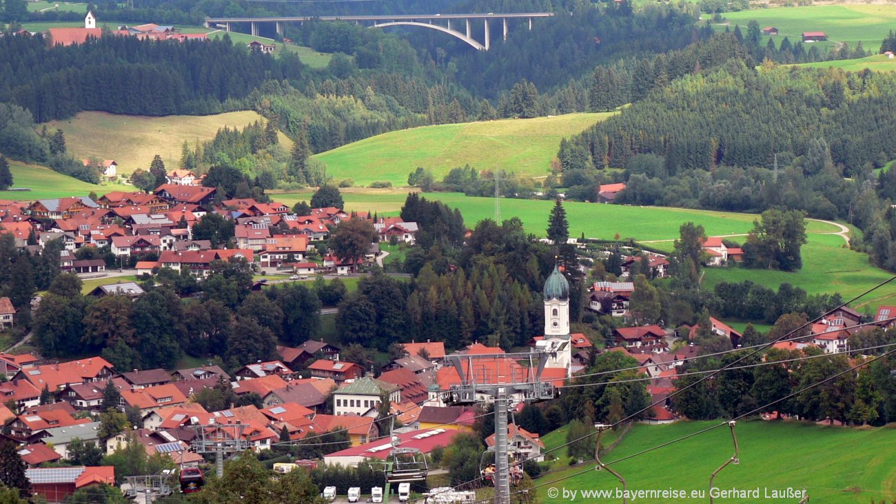 Sehenswürdigkeiten in Nesselwang Ausflugsziele Freizeitangebote Allgäu ...