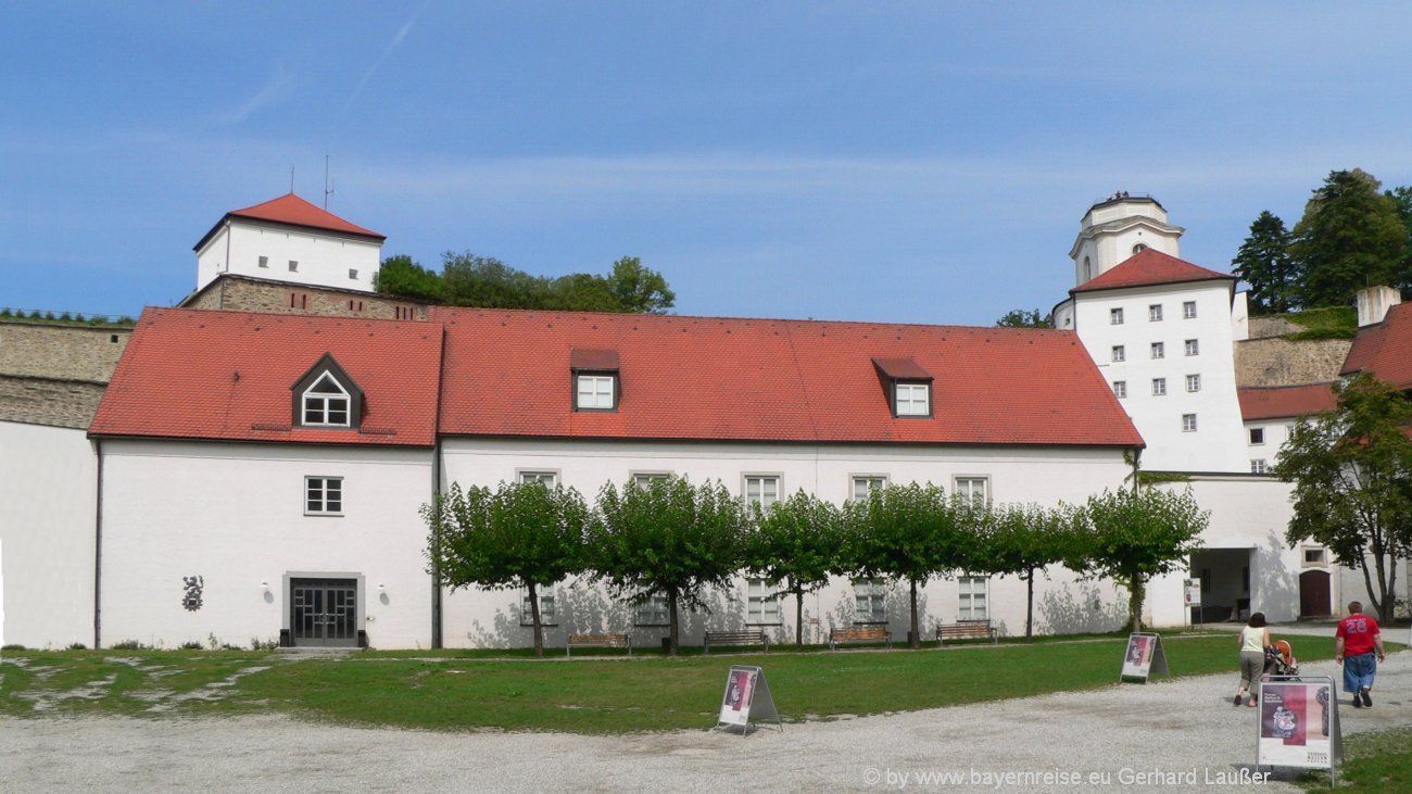 Ausflugsziele in Passau Veste Oberhaus Burg Oberhausmuseum
