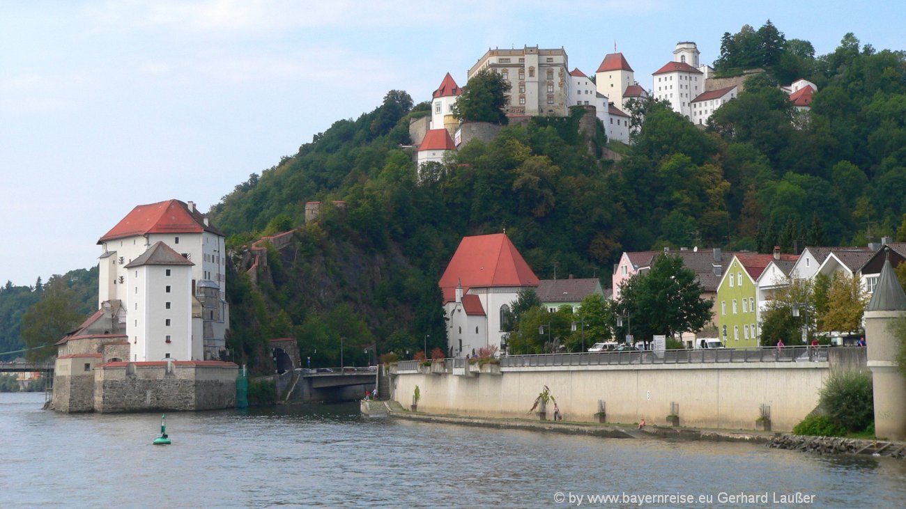 Ausflugsziele in Passau Veste Oberhaus Burg Oberhausmuseum