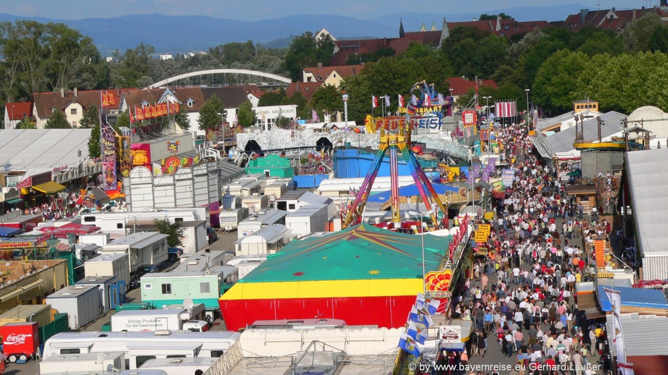 Volksfest in Straubing Gäubodenvolksfest Gäubodenfest Bayern Termine ...