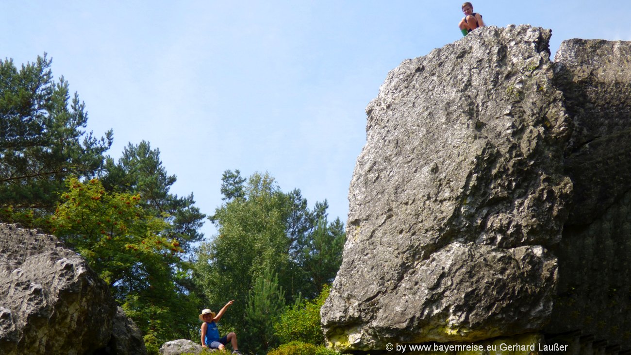 Viechtach großer Pfahl Bayerischer Wald Naturdenkmal Bayern Wanderung ...